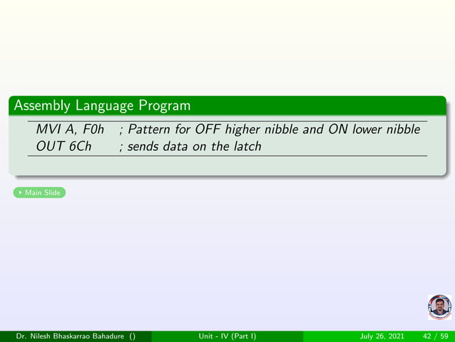 Memory interfacing of microprocessor 8085 | PDF