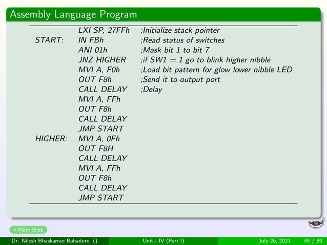 Memory interfacing of microprocessor 8085 | PDF