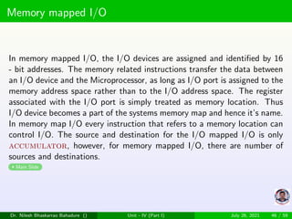 Memory interfacing of microprocessor 8085 | PDF