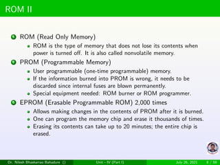 Memory interfacing of microprocessor 8085 | PDF