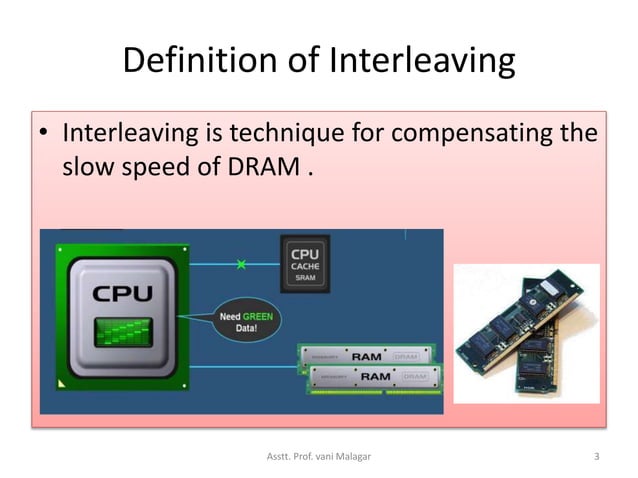 Memory interleaving | PPTX
