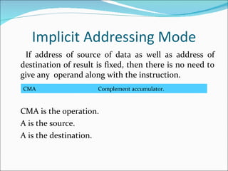 Memory intrface and addrs modes | PPT | Operating Systems | Computer ...