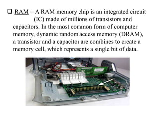 Memory & its types presentation1 | PPTX