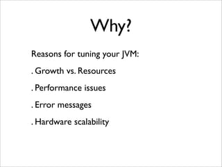 JVM and Garbage Collection Tuning | PPT
