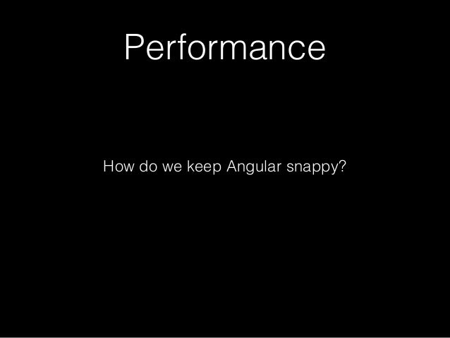 Javascript Memory Leaks And Performance And Angular