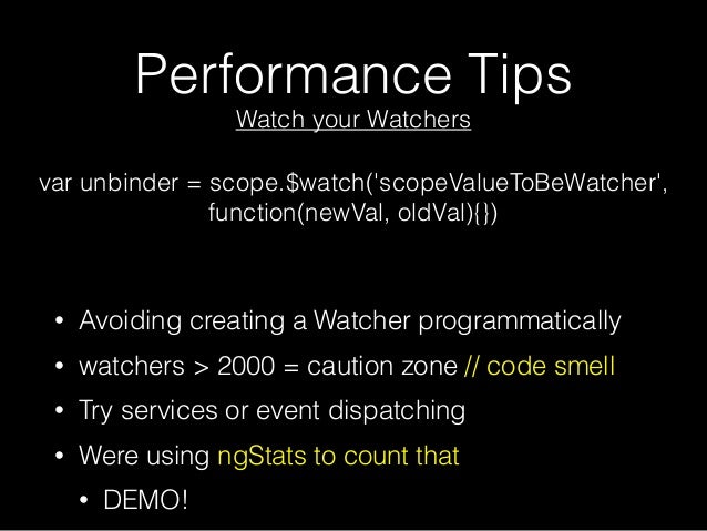 Javascript Memory Leaks And Performance And Angular