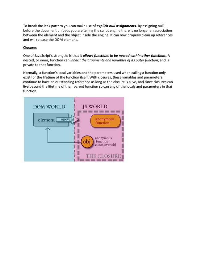 Memory Leak Patterns In Javascript Pdf