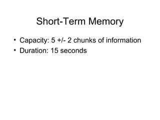 Memory lecture slides | PPT