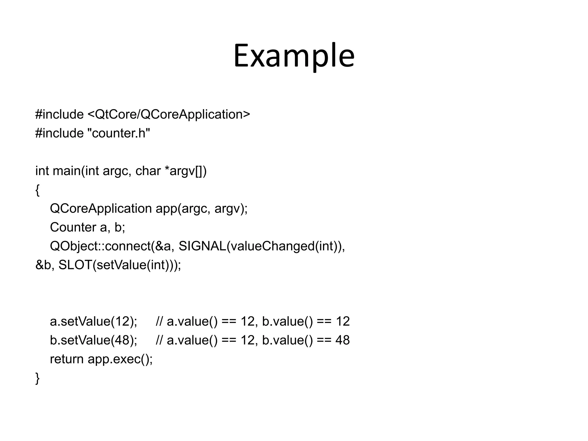 Qt Memory Management & Signal and Slots | PPTX