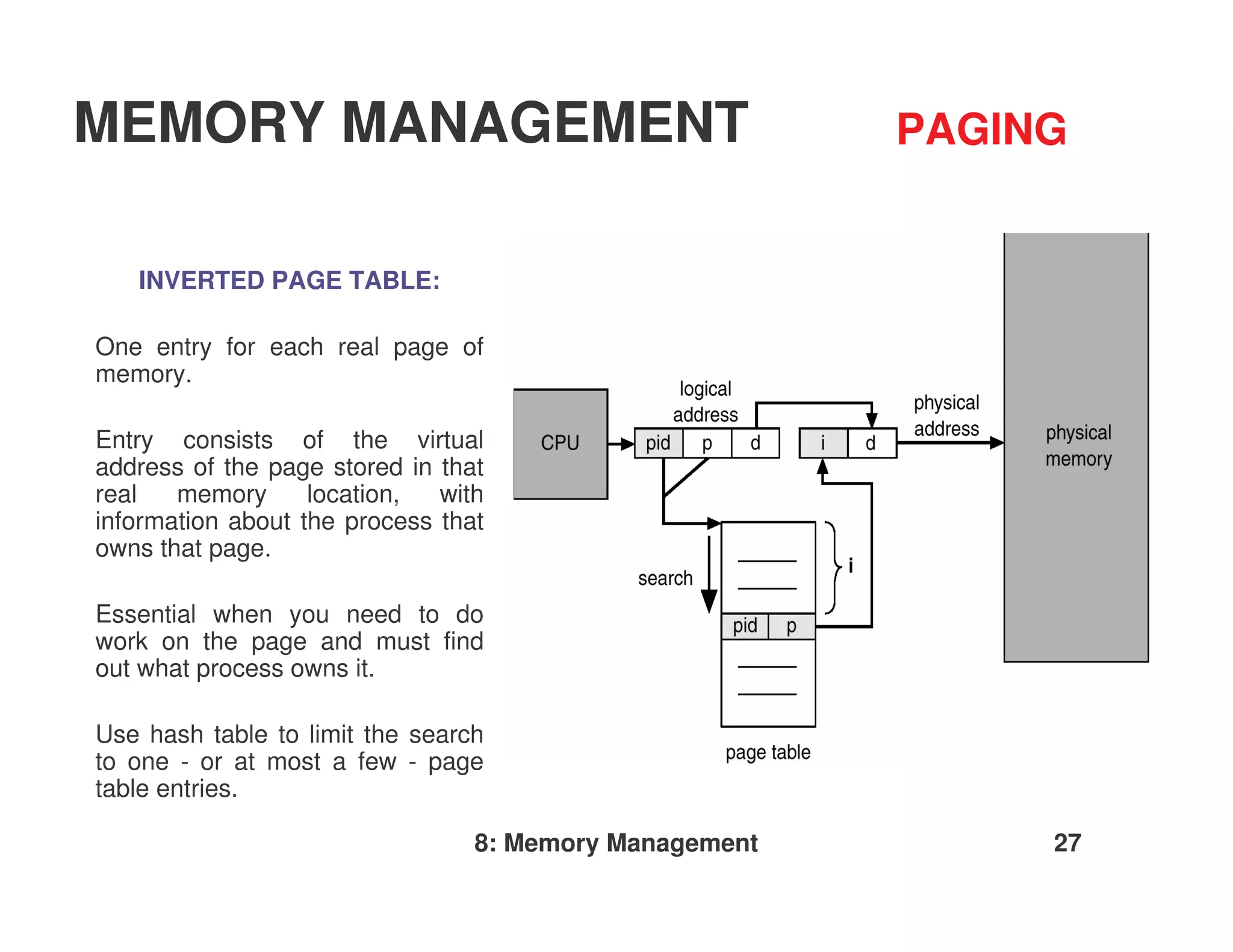 Memory management | PDF