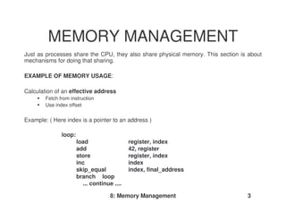 Memory management | PDF