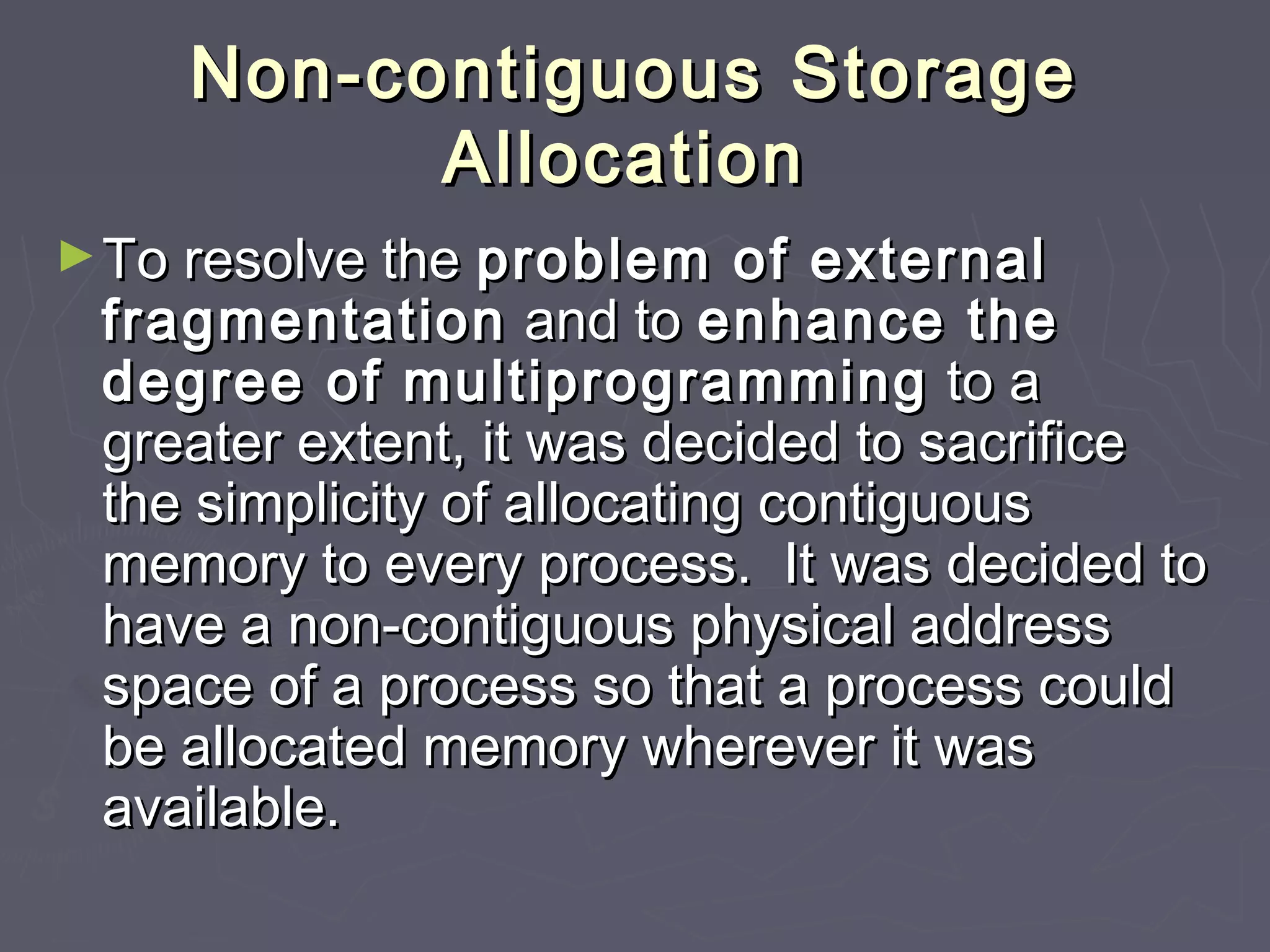 Memory management | PPT