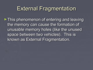 Memory management | PPT