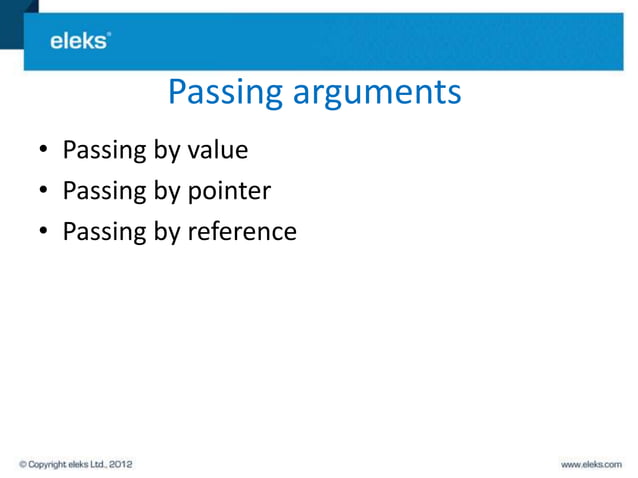 cpp-2013 #4 Memory management | PPT