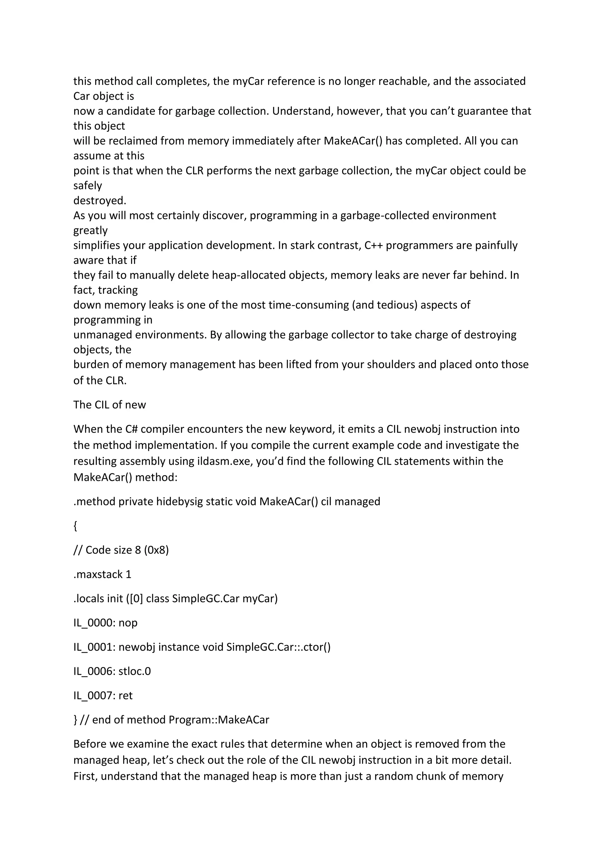 Memory management | DOC