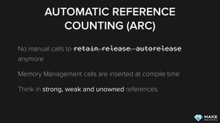 Memory Management on iOS | PPT