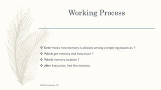 Memory management | PPT