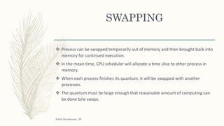Memory management | PPT