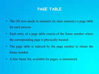 Memory Management | PPT