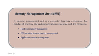 Memory management | PPT