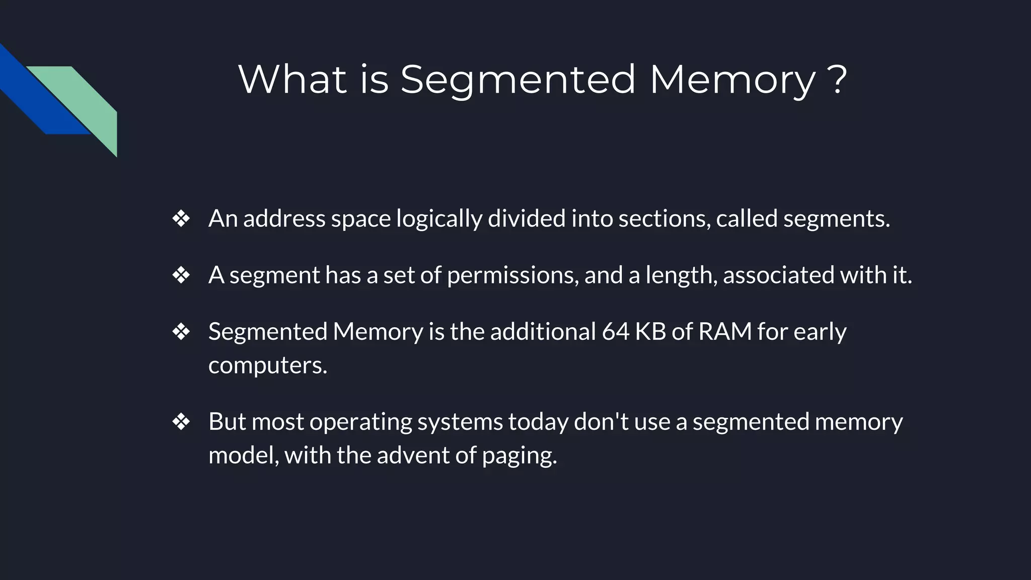 Memory management | PPT