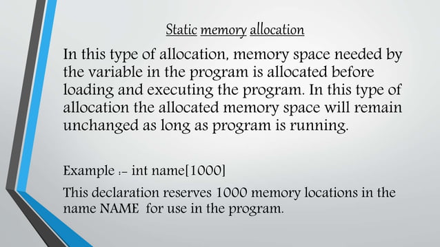 Memory management CP | PPTX | Data Storage and Warehousing | Computing