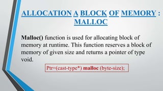 Memory management CP | PPTX