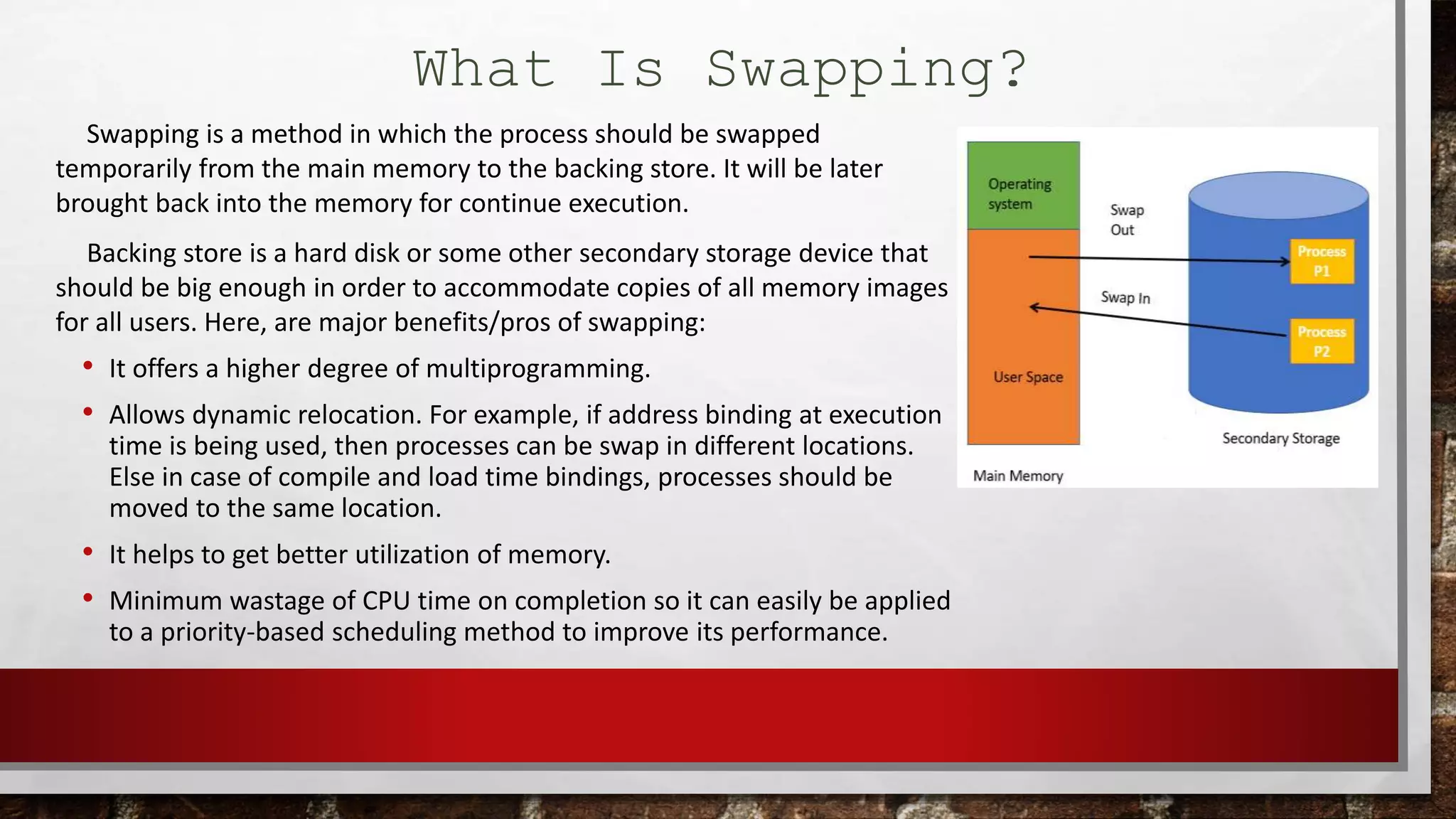 Memory Management in OS | PPTX