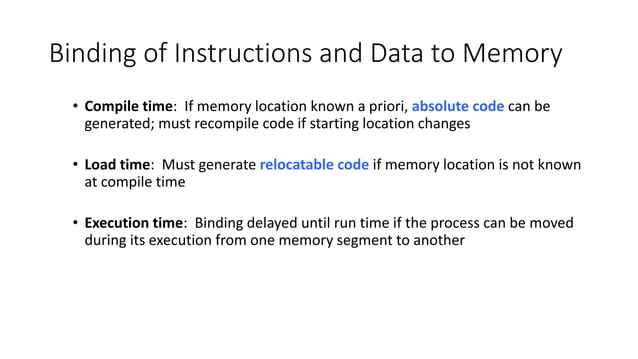 Memory management | PPTX