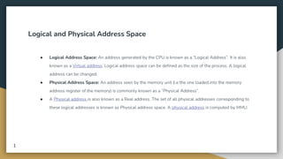 Memory Managementgggffffffffffgggggggggg | PPT