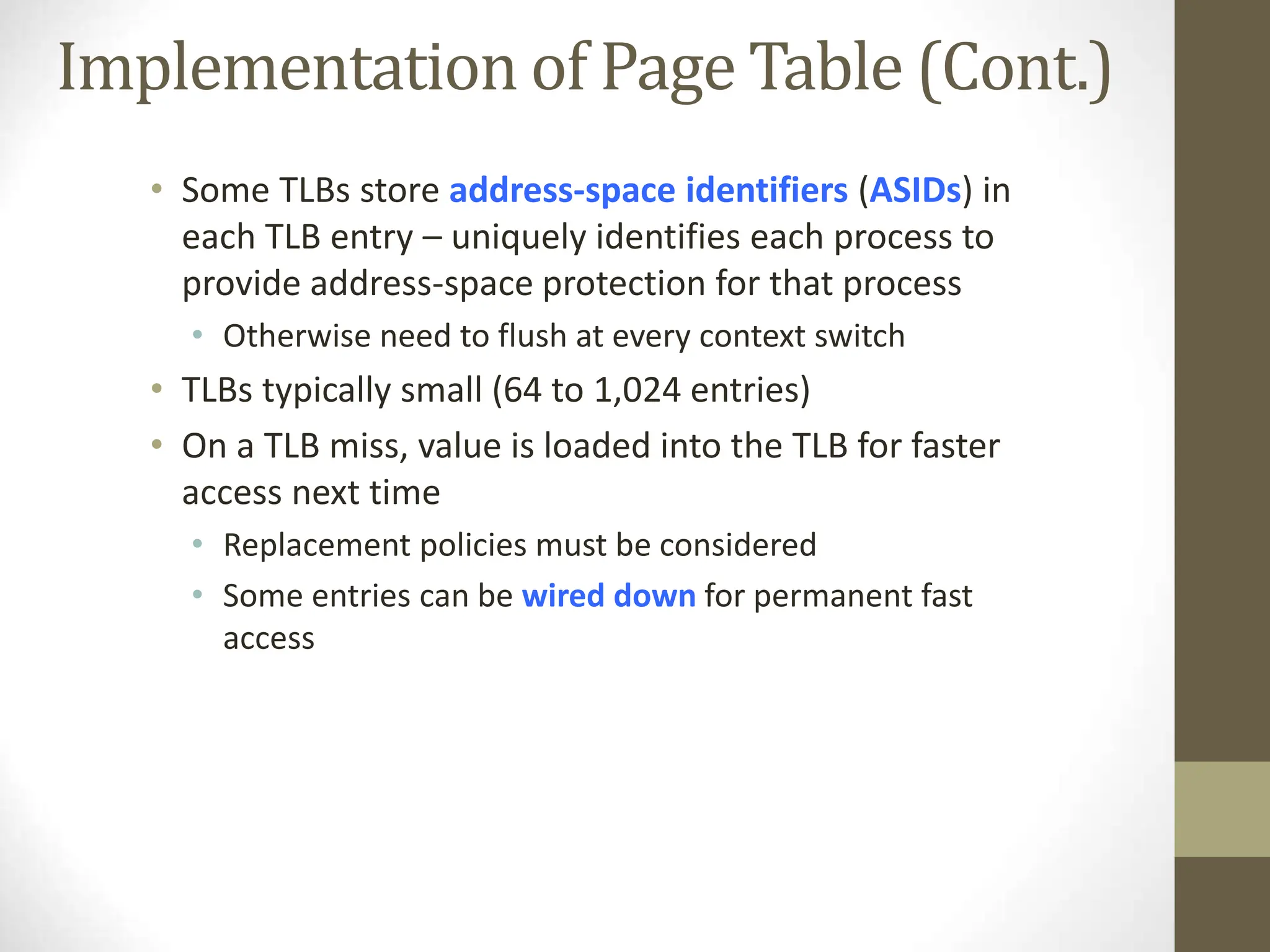 Operating Systems Main Memory Management Ppt Operating Systems Computer Software And