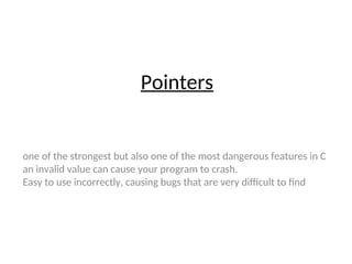 Memory Management for C and C++ _ language | PPT