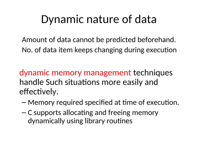 Memory Management for C and C++ _ language | PPT