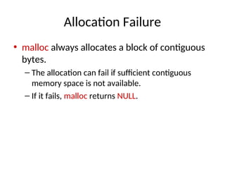 Memory Management for C and C++ _ language | PPT