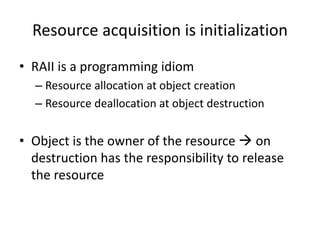 Introduction to Basic Memory Management C++ | PPTX