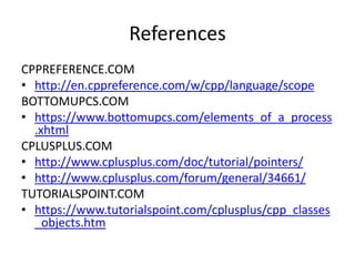 Introduction to Basic Memory Management C++ | PPTX