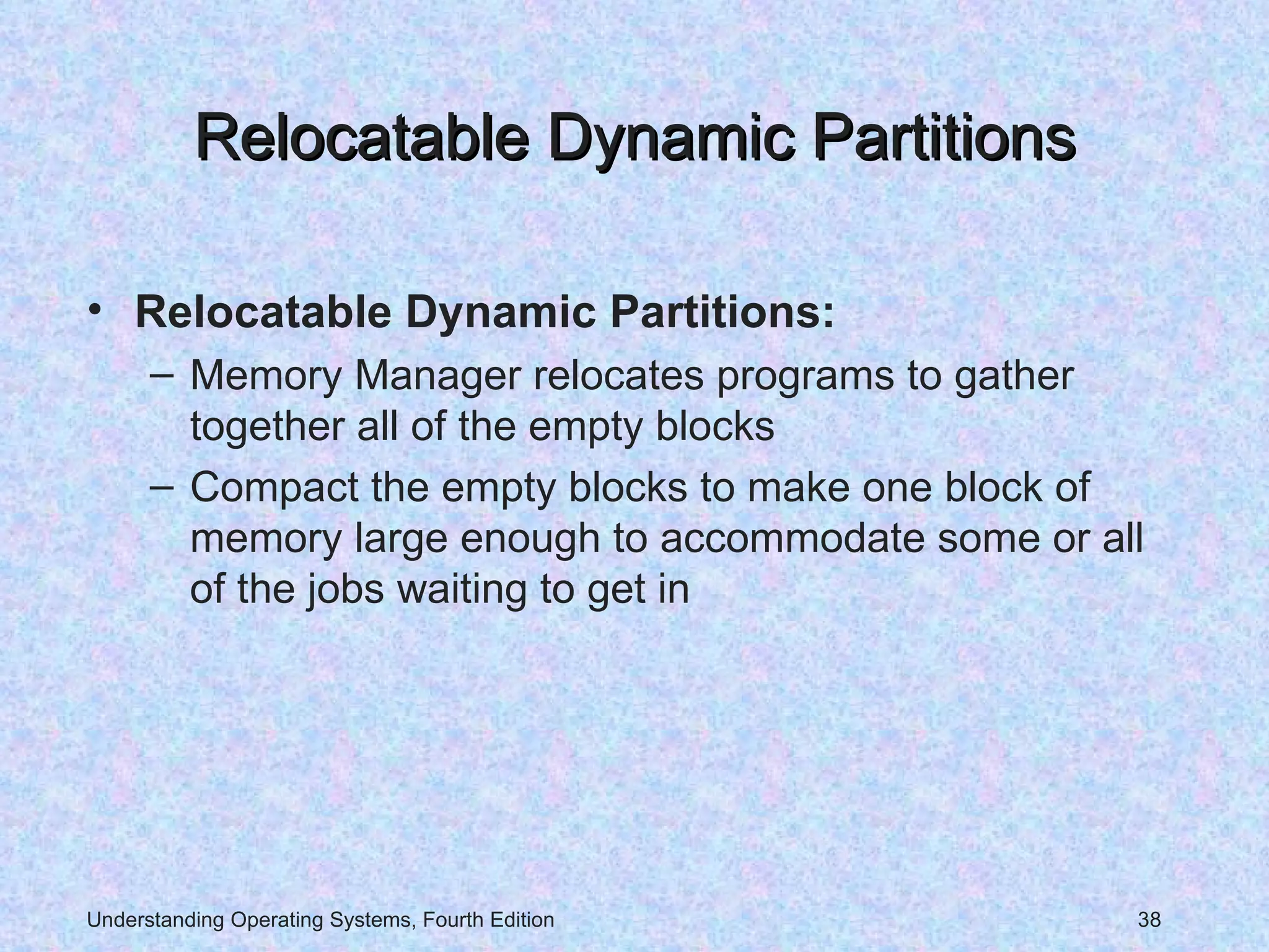 Memory management early_systems | PPT