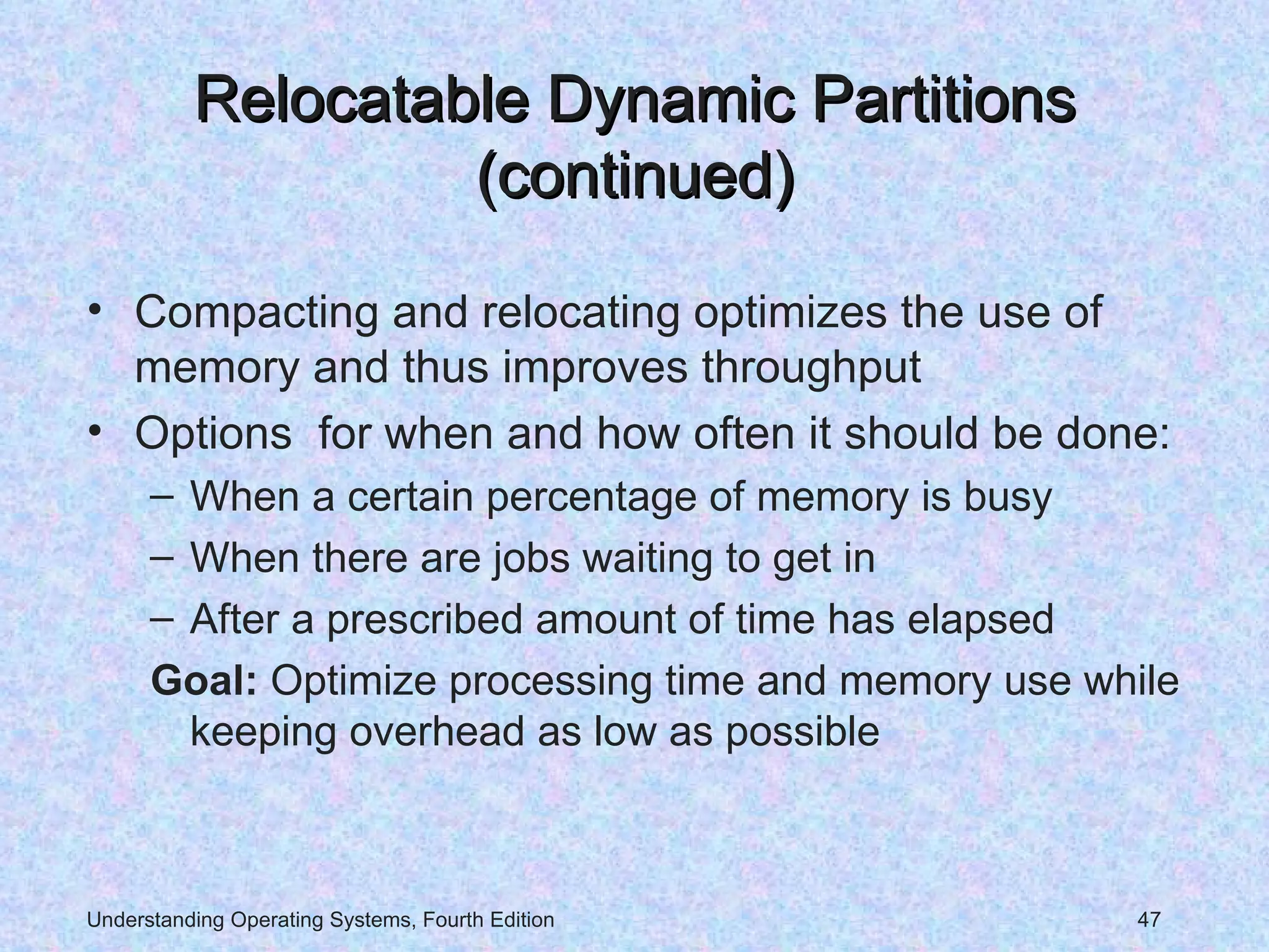 Memory management early_systems | PPT