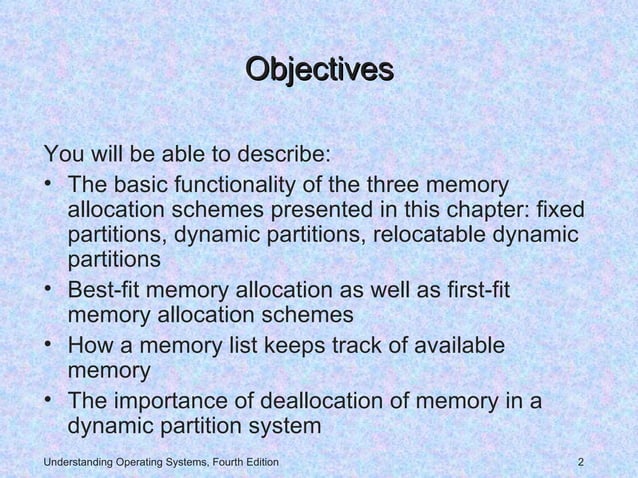 Memory management early_systems | PPT