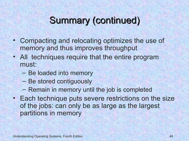 Memory management early_systems | PPT