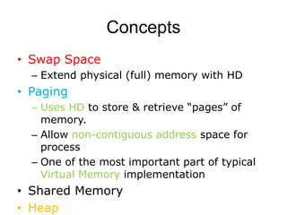 Memory management in Andoid | PPTX