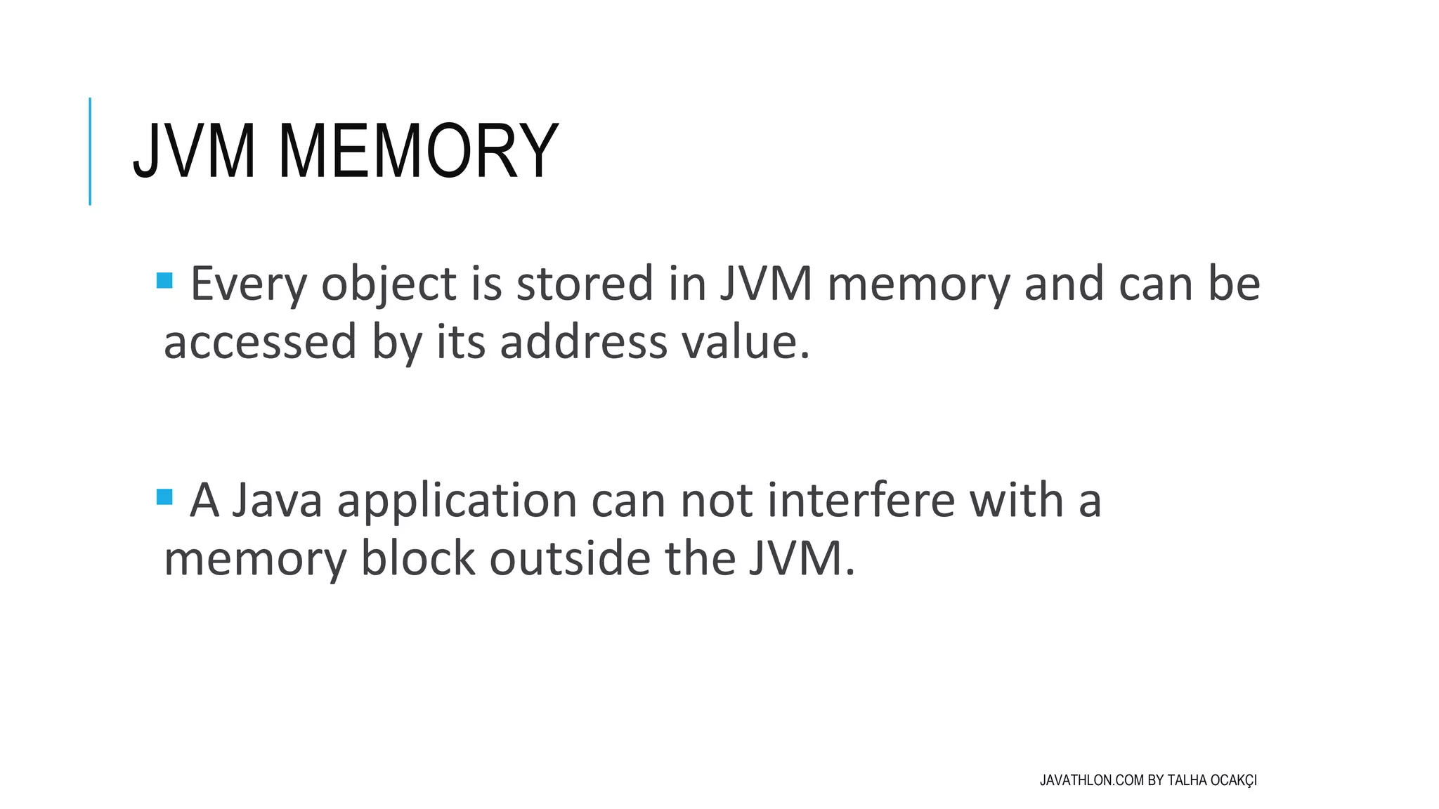 Heap and stack space in java | PPTX