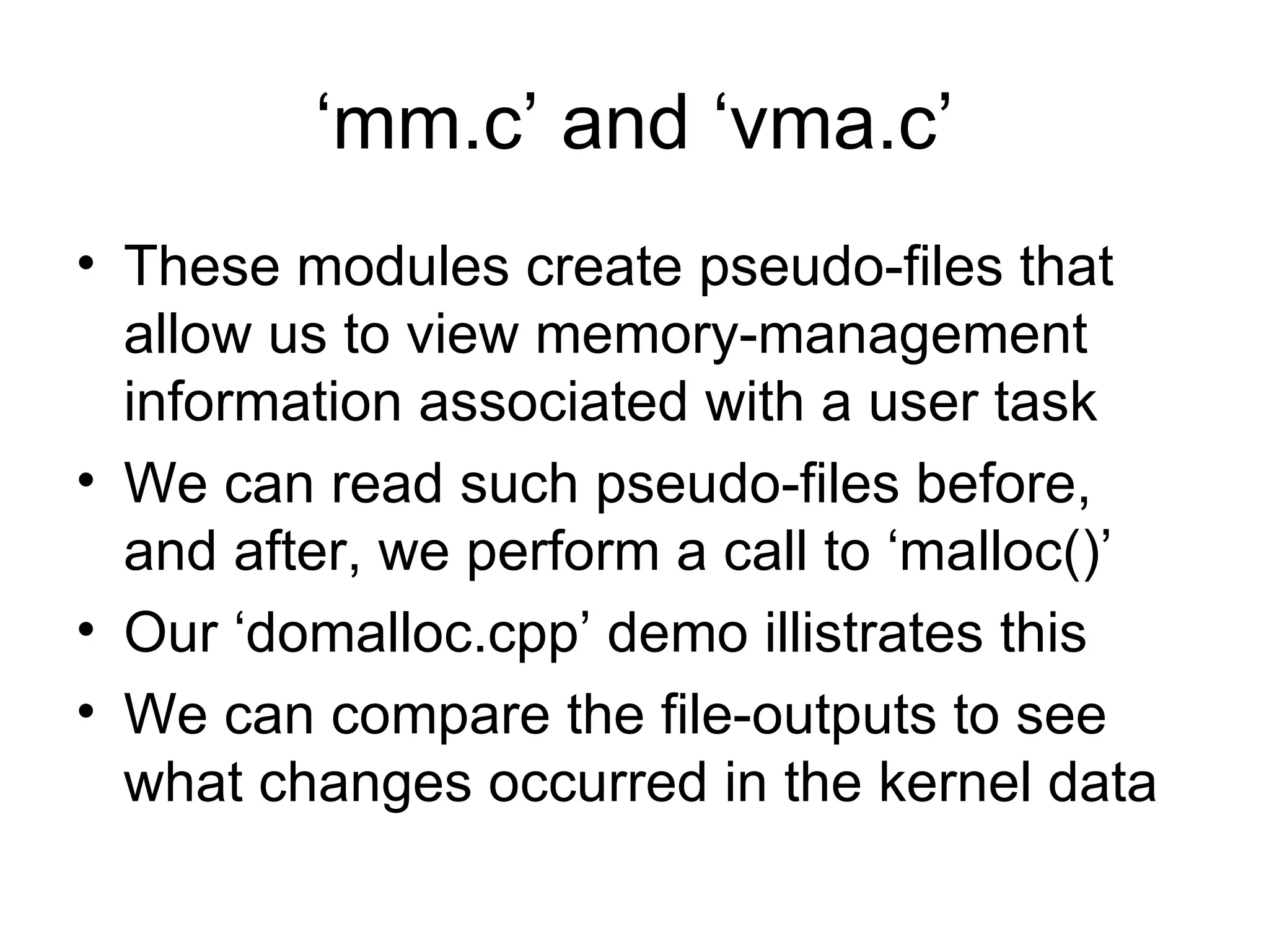 Memory management in linux | PPT