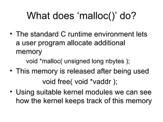 Memory management in linux | PPT