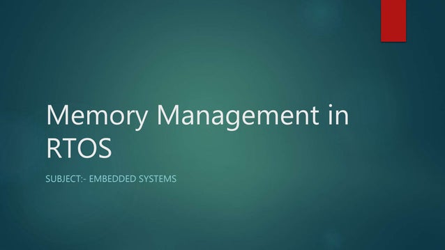 Memory Management in RTOS.pptx
