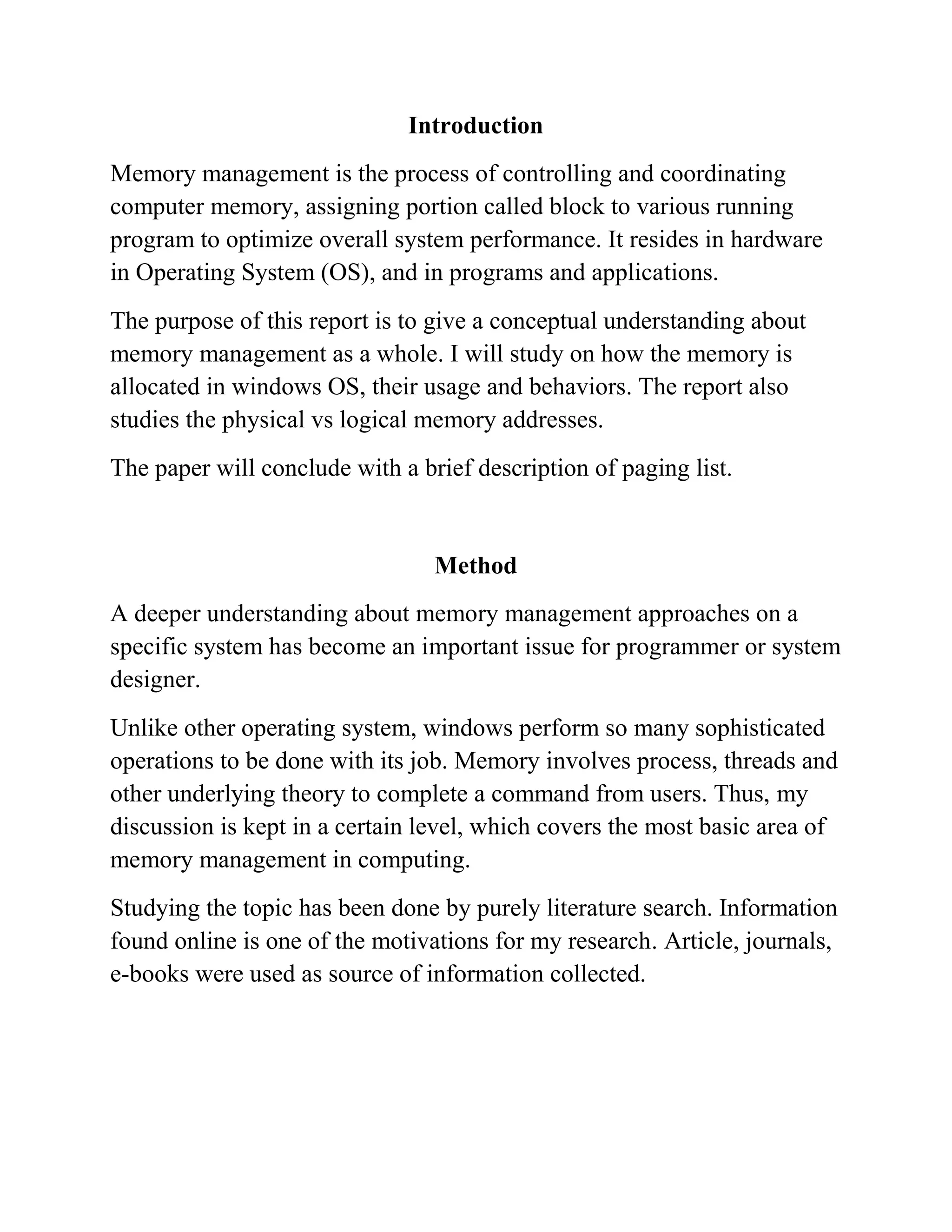 Memory management in_windows_os | PDF