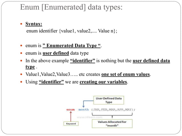Memory management of datatypes | PPT