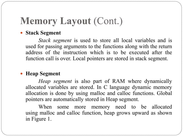 Memory management of datatypes | PPT | Free Download