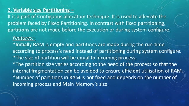 Memory management ppt | PPTX