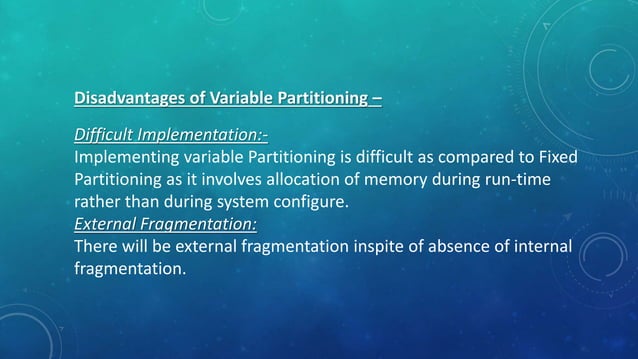 Memory management ppt | PPTX